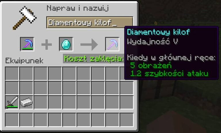 Jak zrobić kowadło w Minecraft?